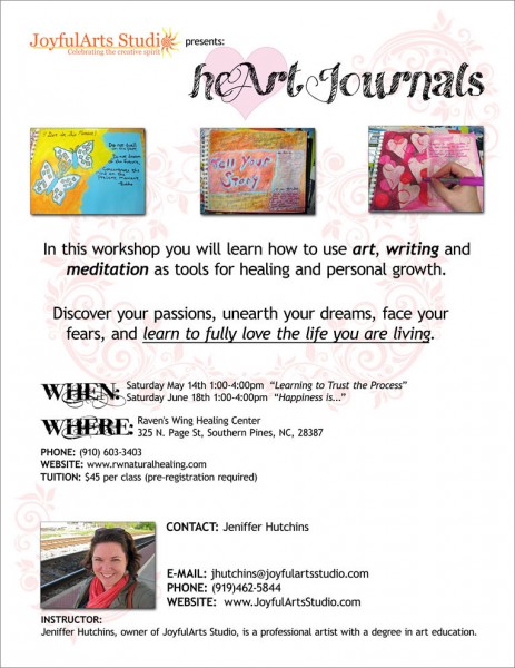 “Heart Journals” Flyer : Rise Media